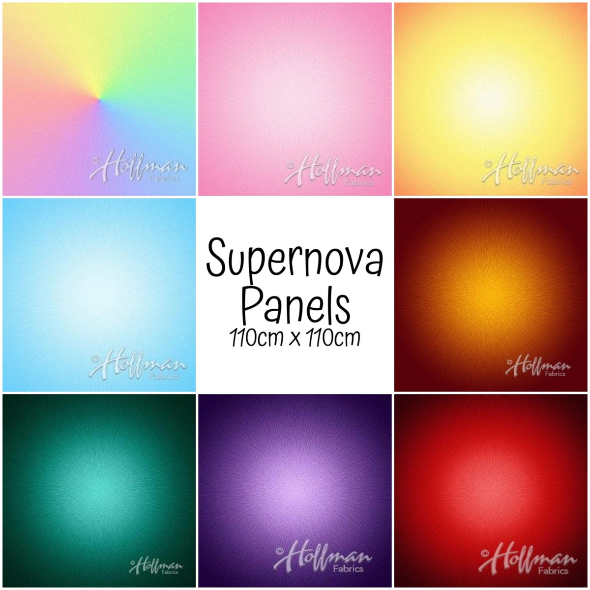 Supernova Panel by Hoffman – Three Wishes Patchwork Fabric